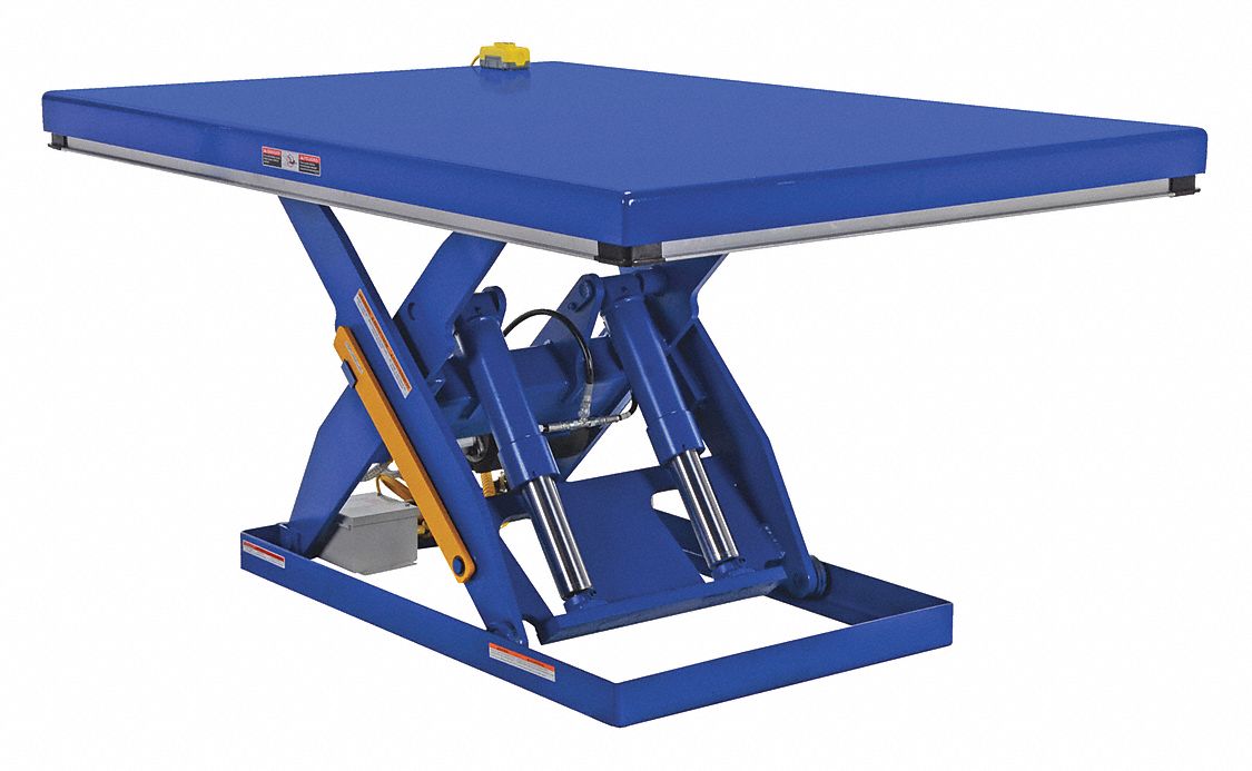 VESTIL, Electric Hydraulic Lift Table,4K,48x72 - 172U13|EHLT-4872-4-43 ...