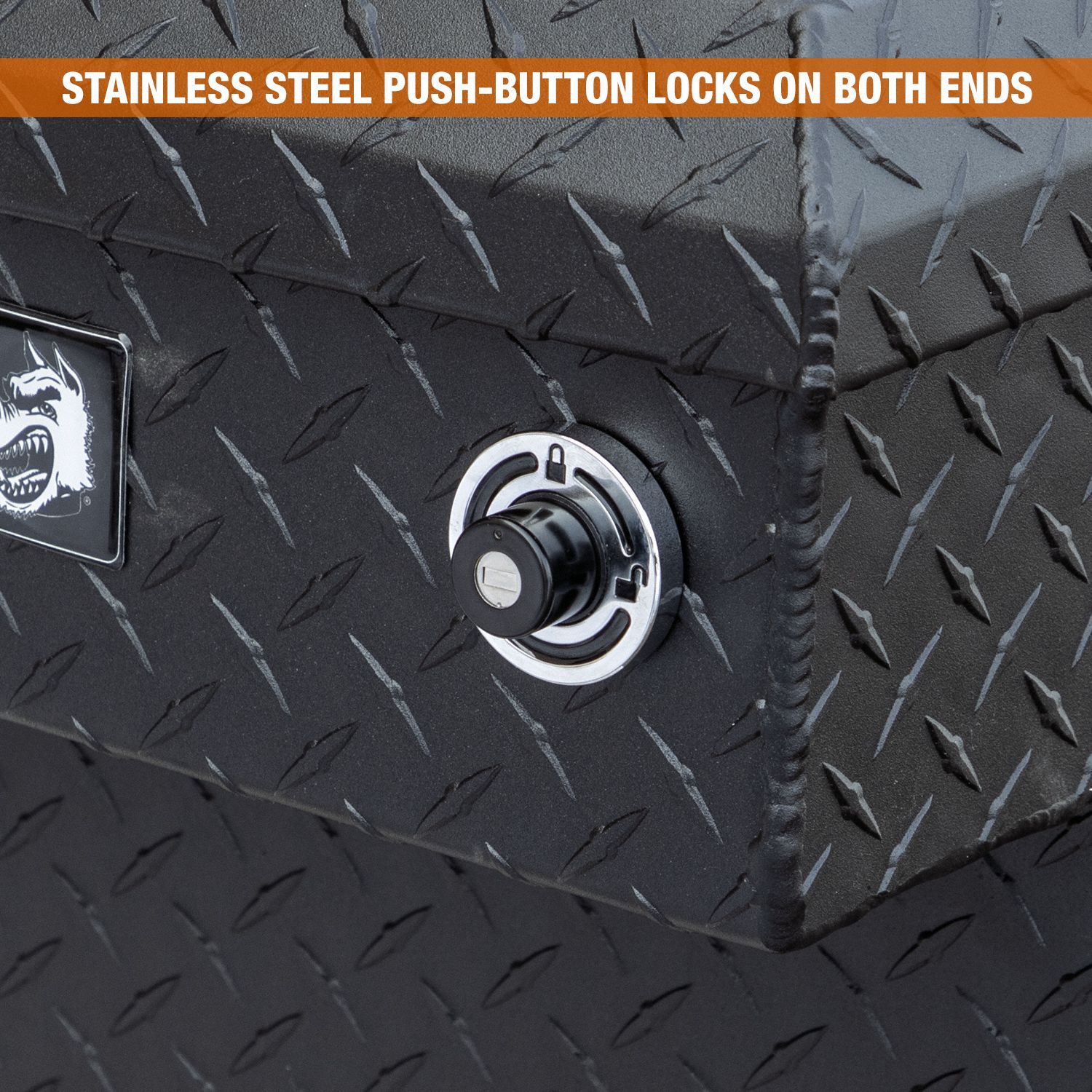 BUYERS PRODUCTS, Crossover Truck Box, Single Lid Lid, Crossover Truck ...