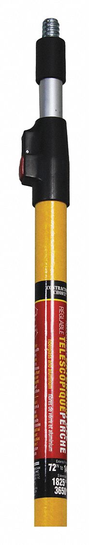 CONTRACTOR'S CHOICE, Contractors Extension Pole,72"-144" - 173F31 ...