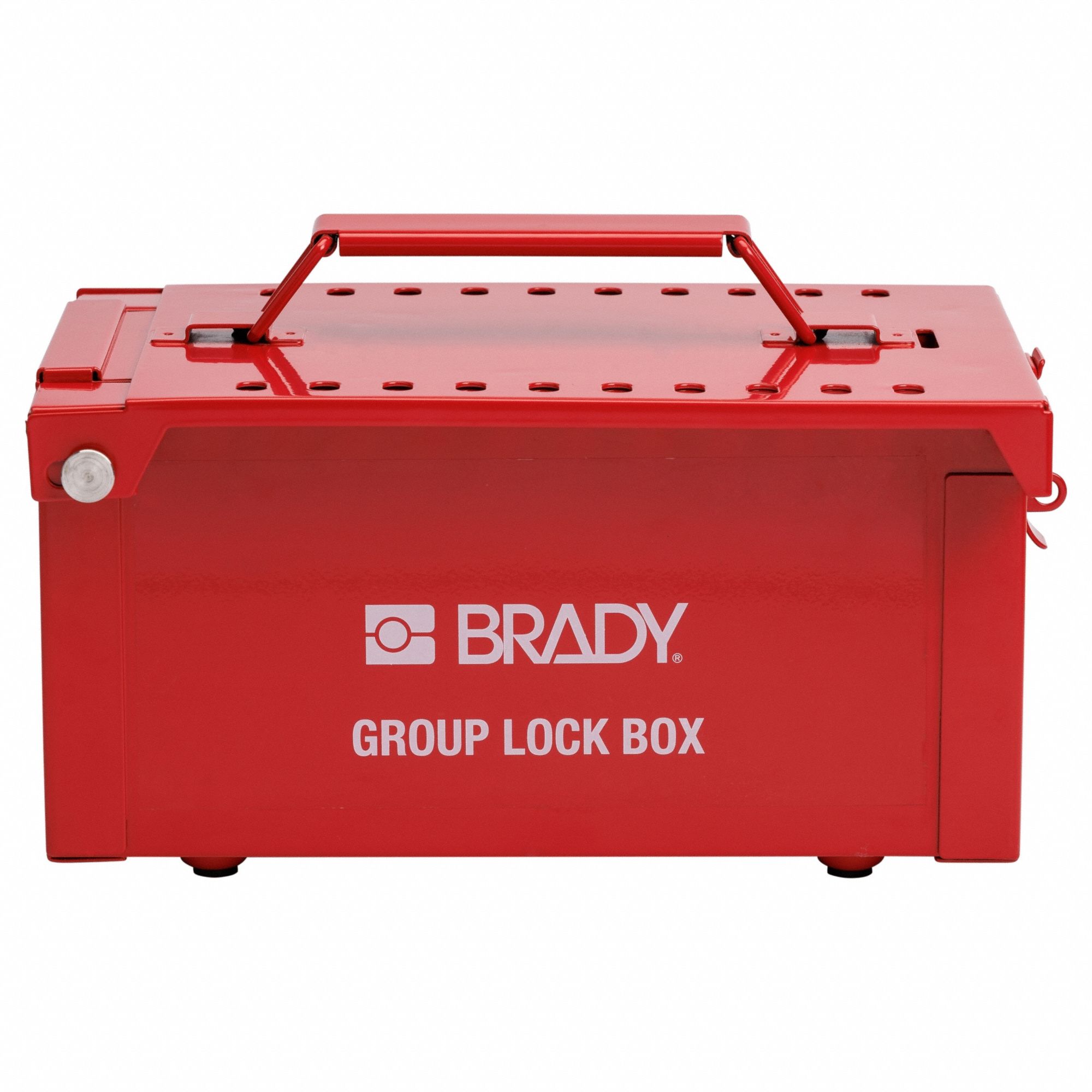 BRADY, Polycarbonate, Red, Group Lockout Box - 822GK0|175461 - Grainger