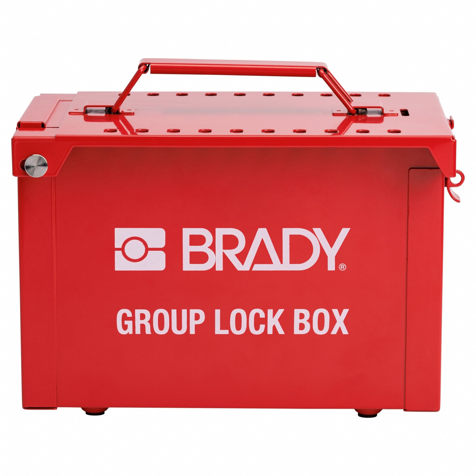 BRADY, Polycarbonate, Red, Group Lockout Box - 822GK1|175462 - Grainger