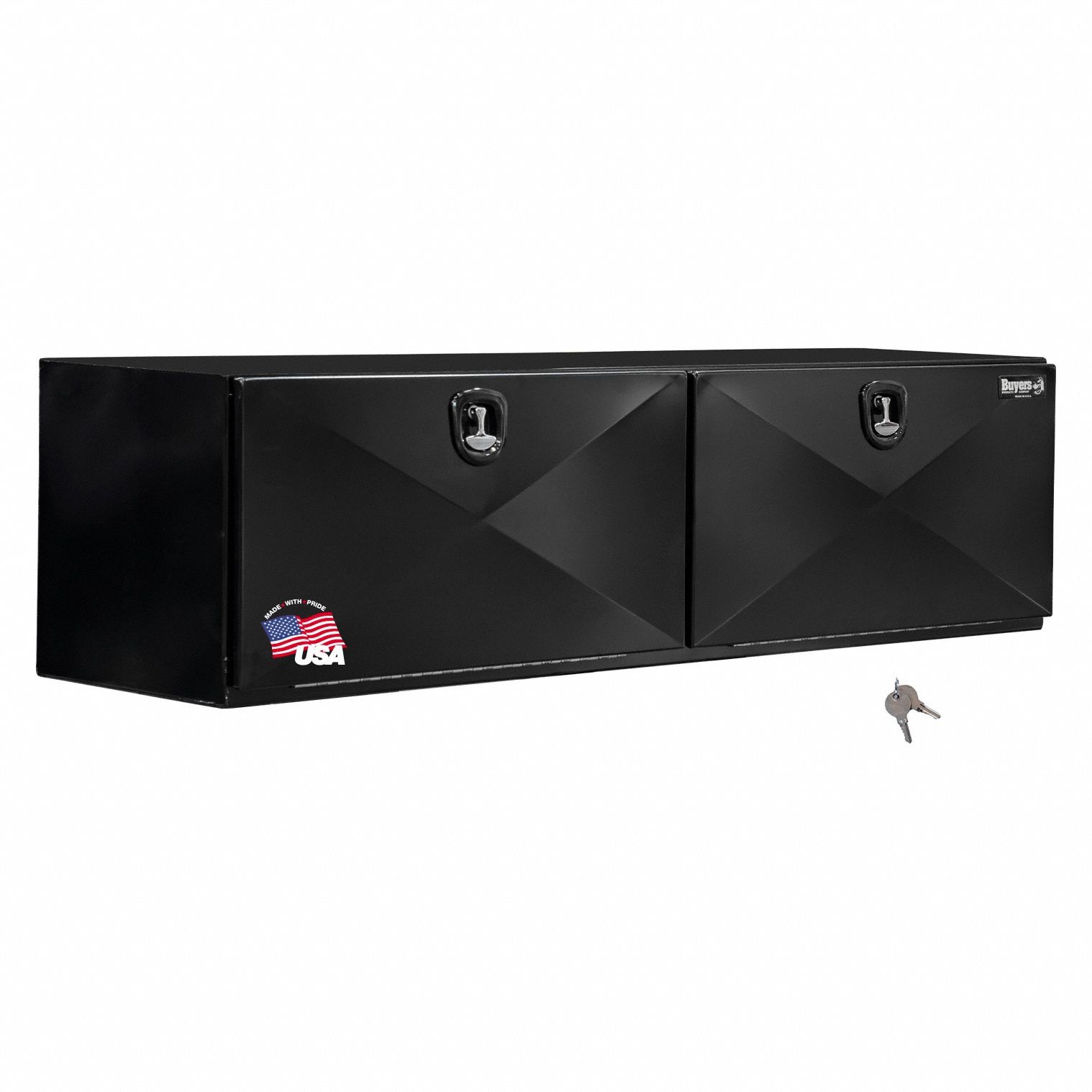 BUYERS PRODUCTS, Topside Truck Box, Double Drop-Down Doors Lid ...