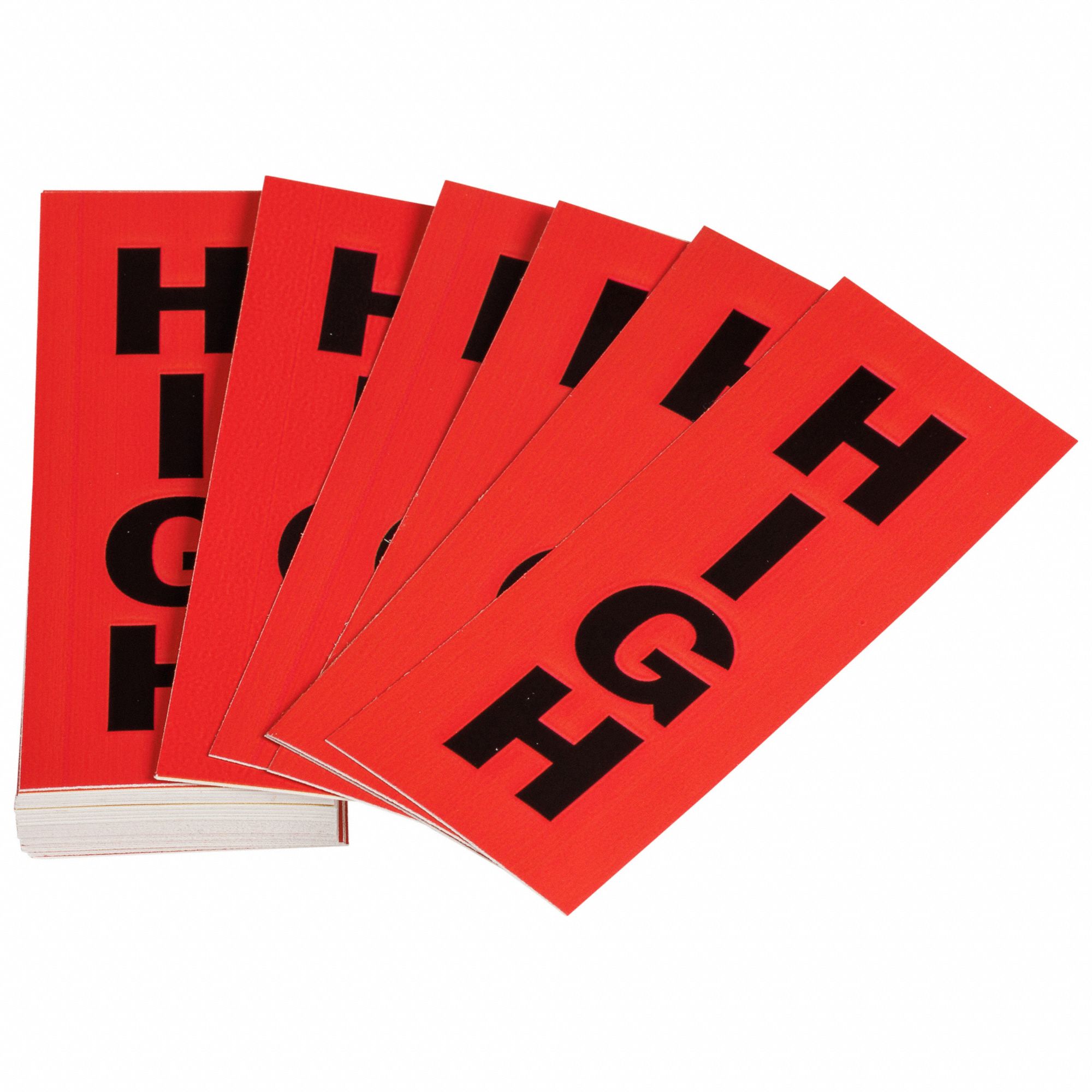 High, Red, Pipe Marker Label Kit - 800TJ4|176234 - Grainger
