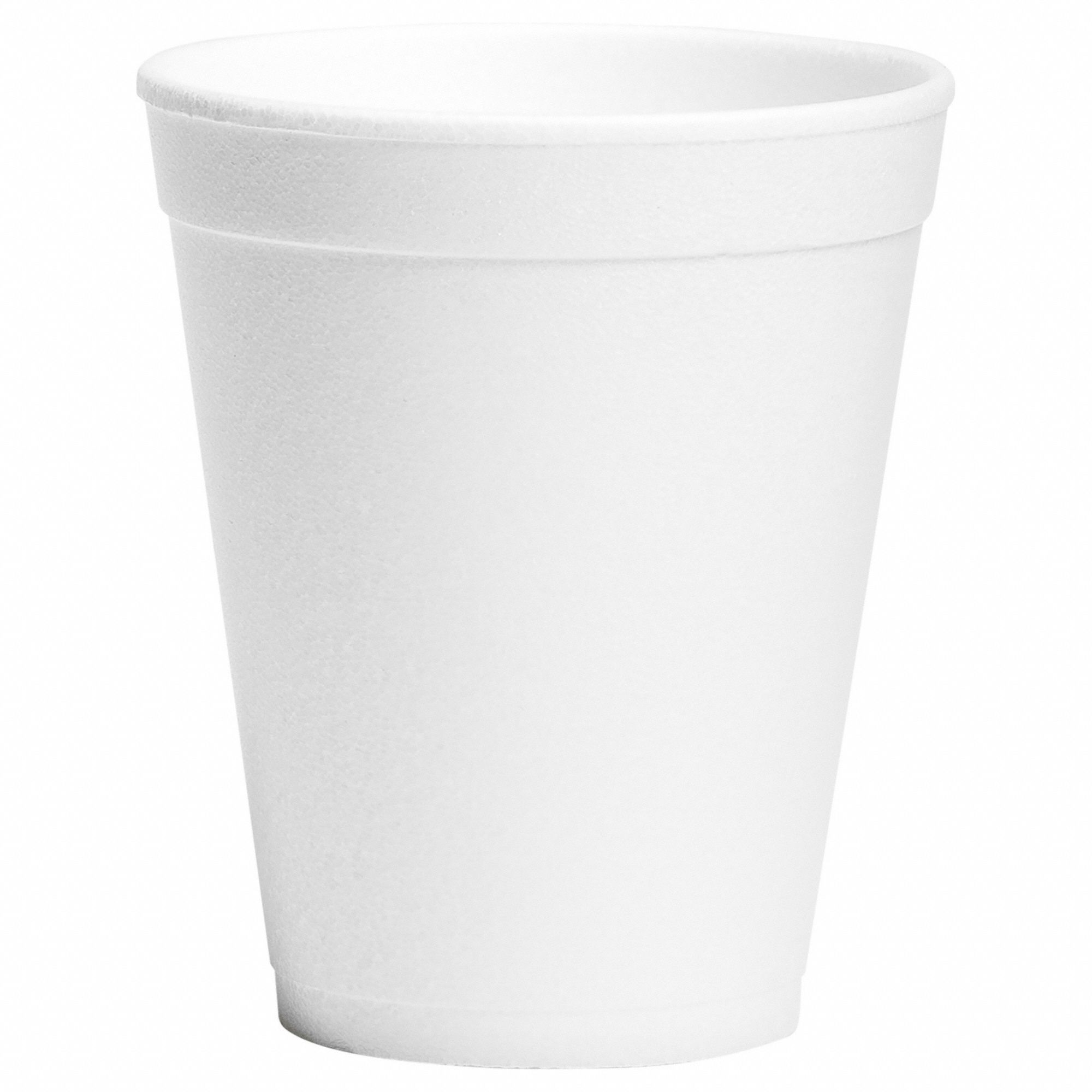 10 oz Capacity, White, Disposable Hot/Cold Cup - 6GEA9|H10S - Grainger