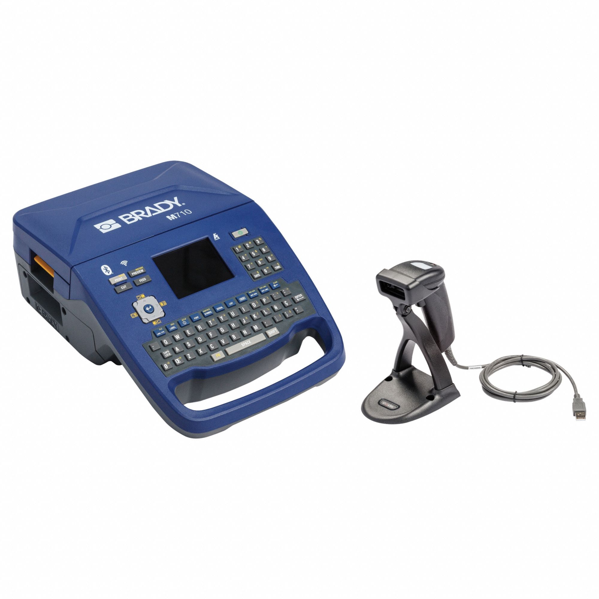 Cable and Wire Labeling, Bluetooth Connected, Label Printer Kit ...