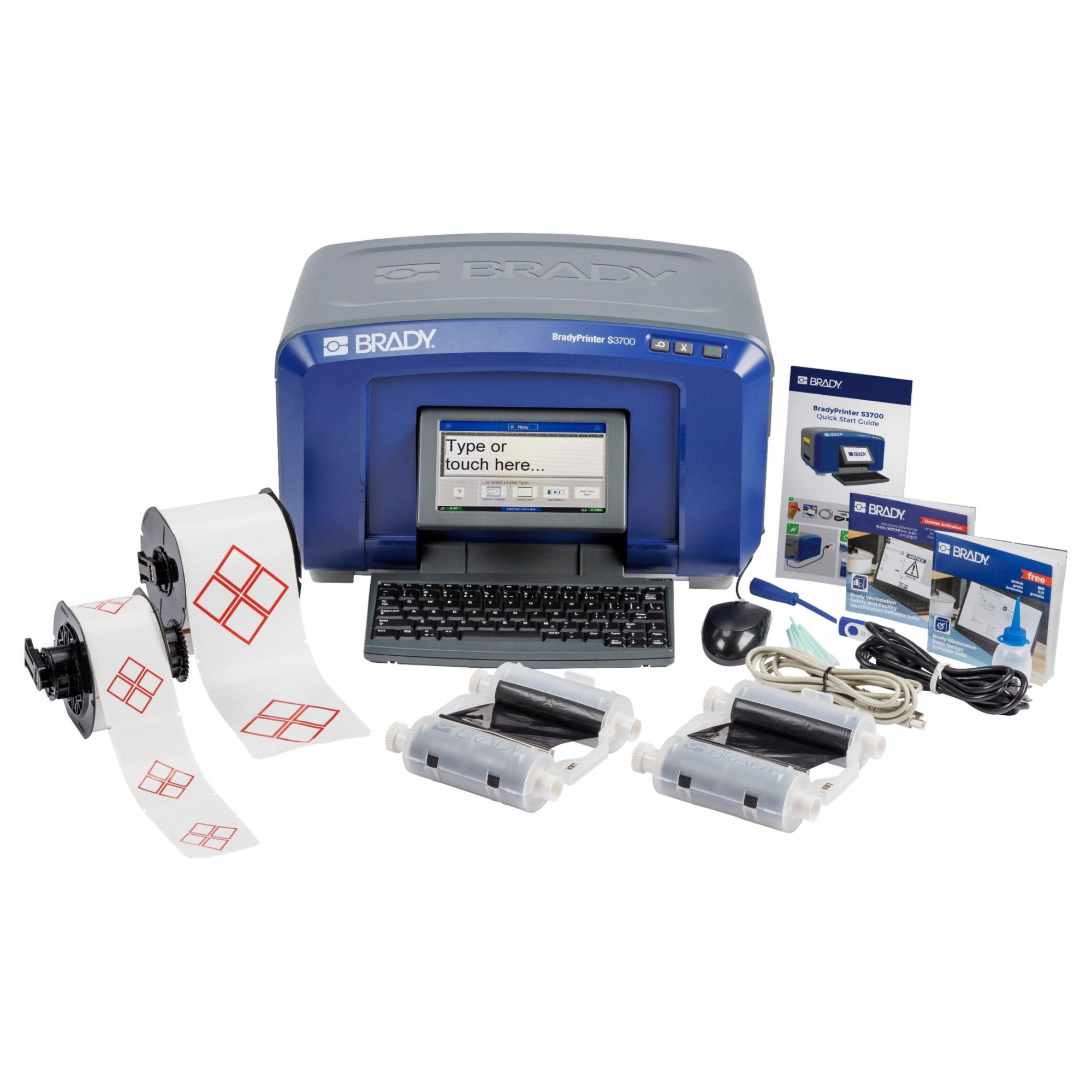 Printer and Label GHS Kit, Mobile Device Connected/PC Connected ...