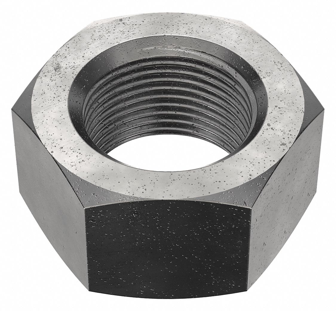 M60-4.00 Thread, 90 mm Hex Wd, Hex Nut - 176F51|L01120.600.0400 - Grainger