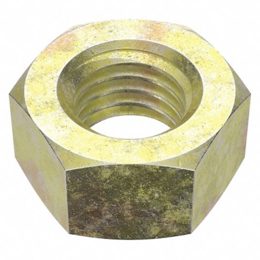 M12-1.75 Thread, 19 mm Hex Wd, Hex Nut - 176F65|L01320.120.0001 - Grainger
