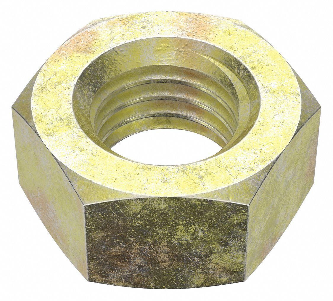 M14-2.00 Thread, 22 mm Hex Wd, Hex Nut - 176F66|L01320.140.0001 - Grainger