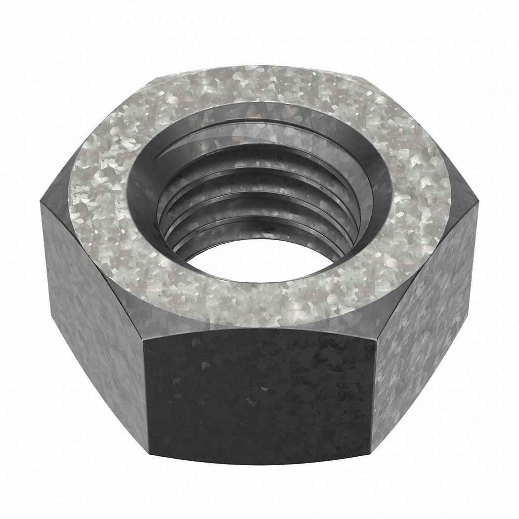 M12x1.75 Thread, Steel, Structural Nut - 176G05|L04225.120.0001 - Grainger
