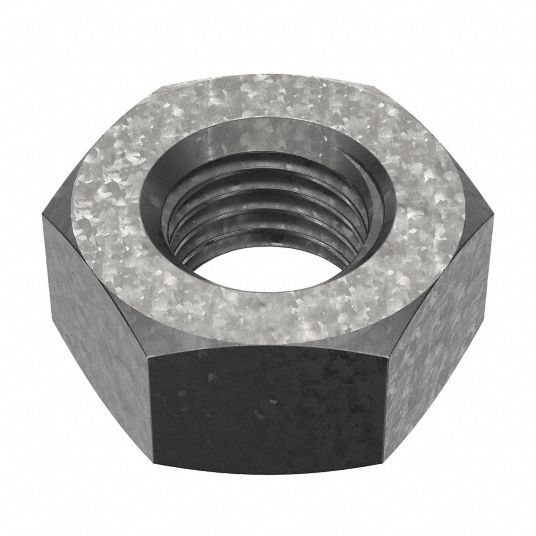 M16x2.00 Thread, Steel, Structural Nut - 176G06|L04225.160.0001 - Grainger