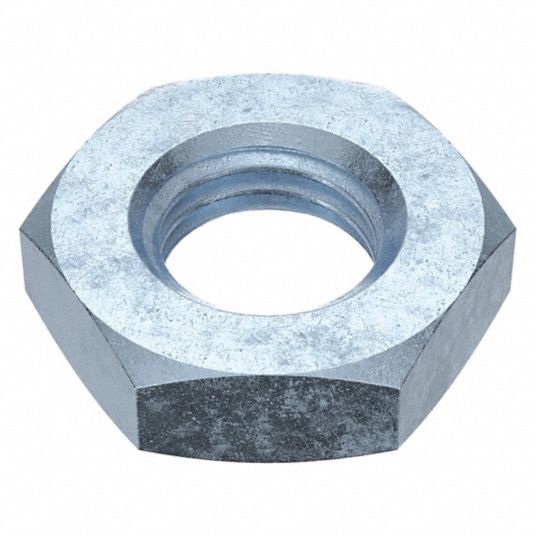 M10-1.25 Thread, 17 mm Hex Wd, Hex Nut - 176G32|L11380.100.0125 - Grainger