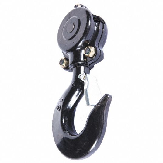 DAYTON, Manual Chain Hoists, 6,000 lb Compatible Load Capacity, Bottom ...