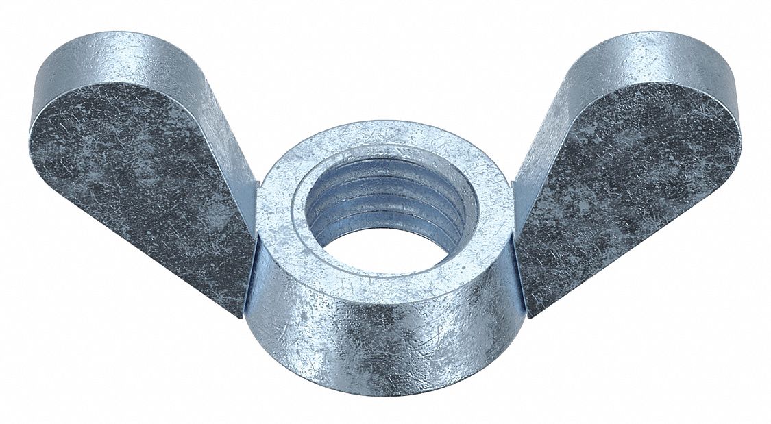 M12-1.75 Thread Size, Steel, Wing Nut - 177L92|L16270.120.0001 - Grainger M12-1.75 Thread Size, Steel, Wing Nut - 177L92|L16270.120.0001 - Grainger