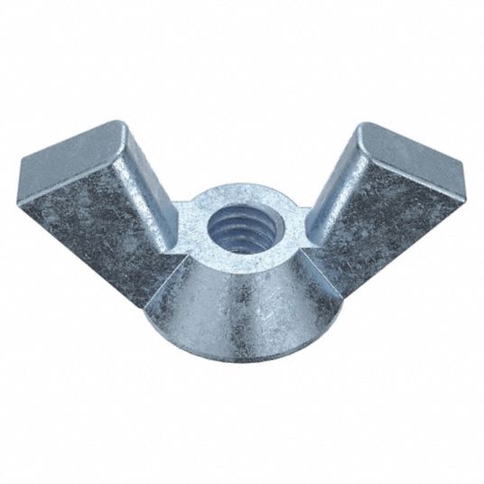 #8-32 Thread Size, Steel, Wing Nut - 177L97|B16250.016.0001 - Grainger