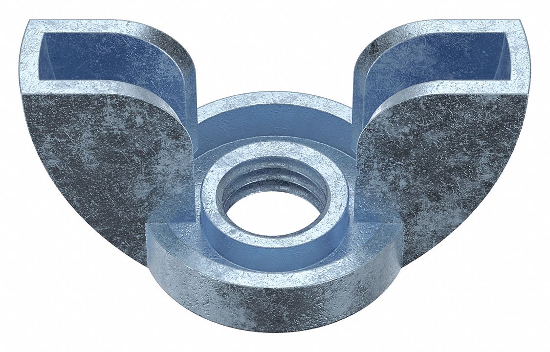 #10-24 Thread Size, Steel, Wing Nut - 177M13|B16260.019.0001 - Grainger