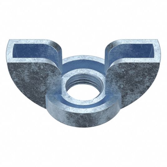 5/16"-18 Thread Size, Steel, Wing Nut - 177M15|B16260.031.0001 - Grainger
