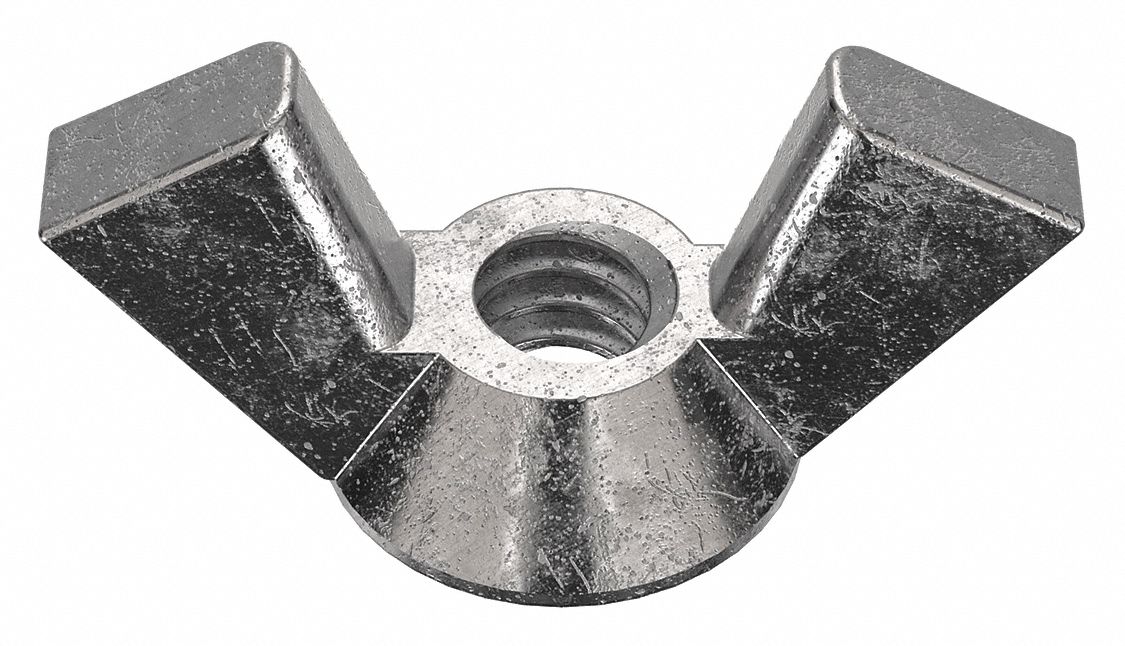 #10-24 Thread Size, Stainless Steel, Wing Nut - 177M31|B51810.019.0001 ...