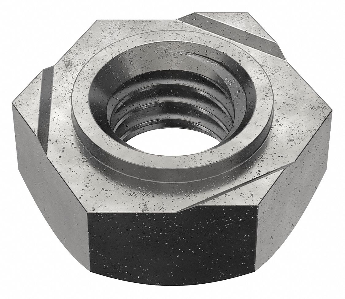 M6-1.00 Thread, Hex, Weld Nut - 177M57|L14020.060.0001 - Grainger