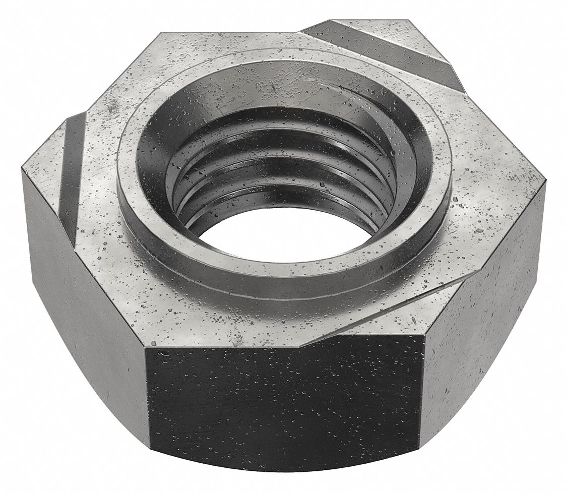 M10-1.50 Thread, Hex, Weld Nut - 177M59|L14020.100.0001 - Grainger