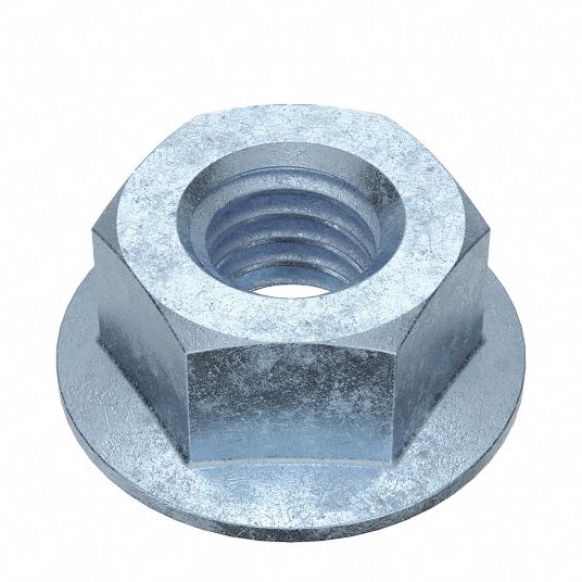 Flange Nut, M6-1.00 Thread, Flange Nut - 177X36|L11590.060.0001 - Grainger