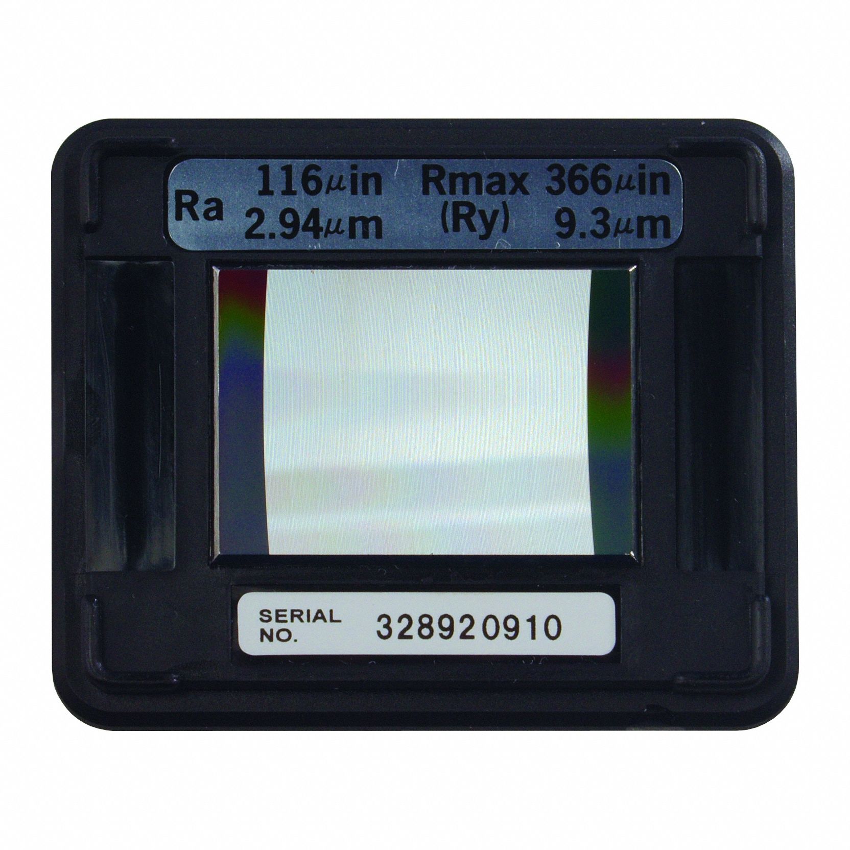 MITUTOYO, Surface Roughness Specimen, 116µin/2.94µm Roughness - Ra ...