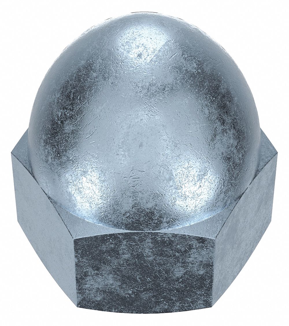 High Crown, M12-1.75 Thread, Cap Nut - 178P75|L16510.120.0001 - Grainger