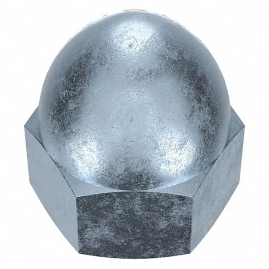 High Crown, M12-1.75 Thread, Cap Nut - 178P75|L16510.120.0001 - Grainger