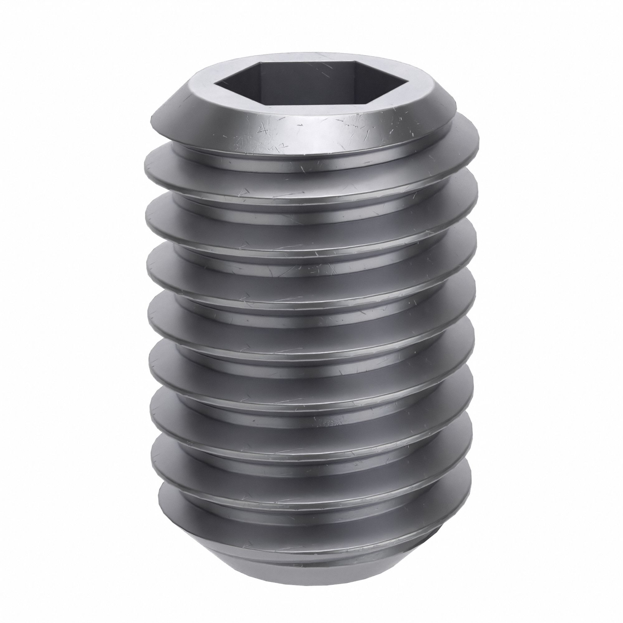 M8x1.25 Thread Size, 12 mm Overall Lg, Socket Set Screw - 179N15|L07840 ...