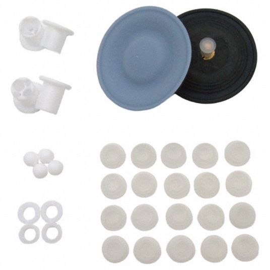 GRACO, Fluid Section Rebuild Kit, Air Operated Double Diaphragm Pump ...