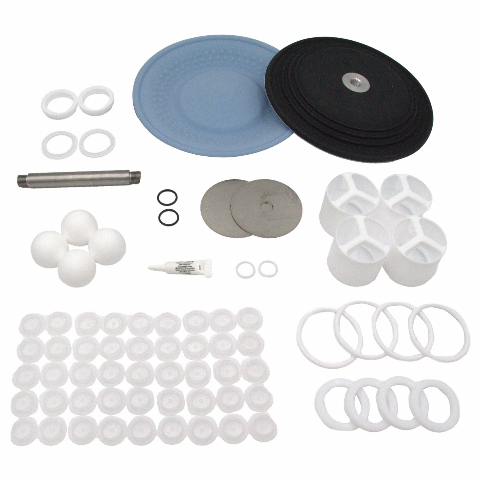 GRACO, Fluid Section Rebuild Kit, Air Operated Double Diaphragm Pump ...