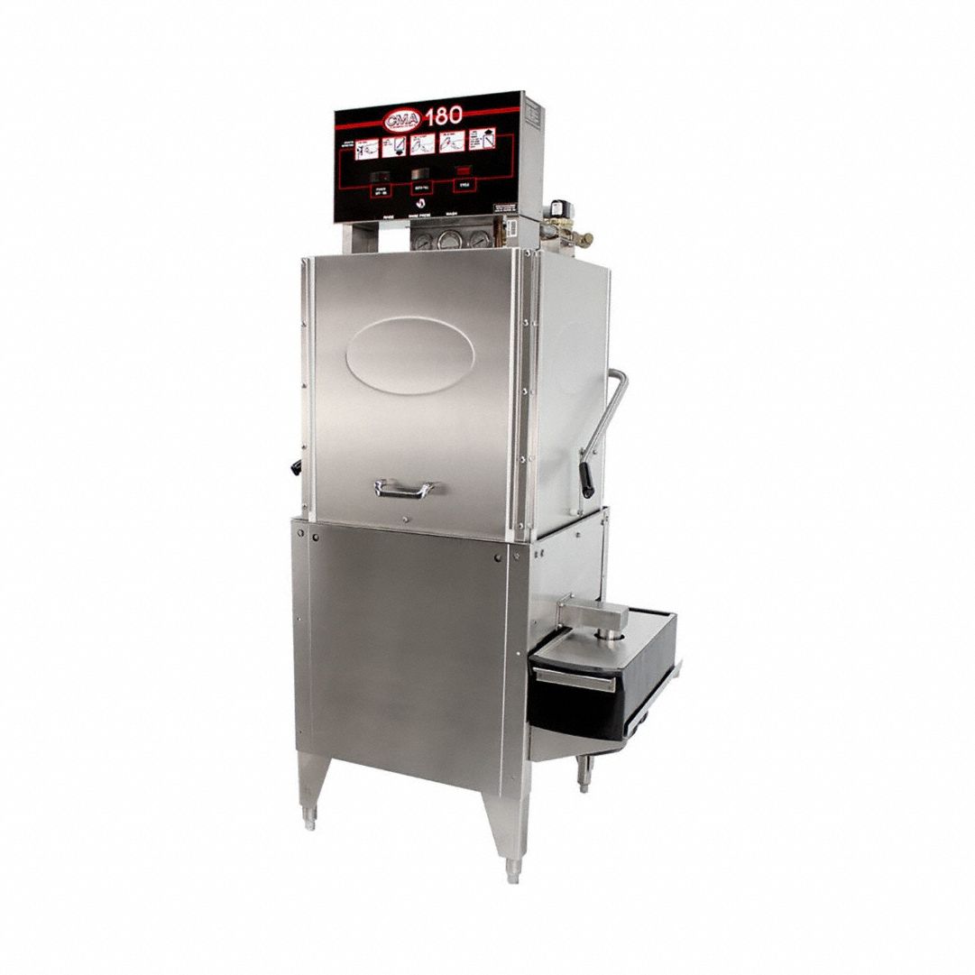 CMA DISHMACHINES, 0.82 gal Water Usage, 79 in Overall Ht, Upright ...