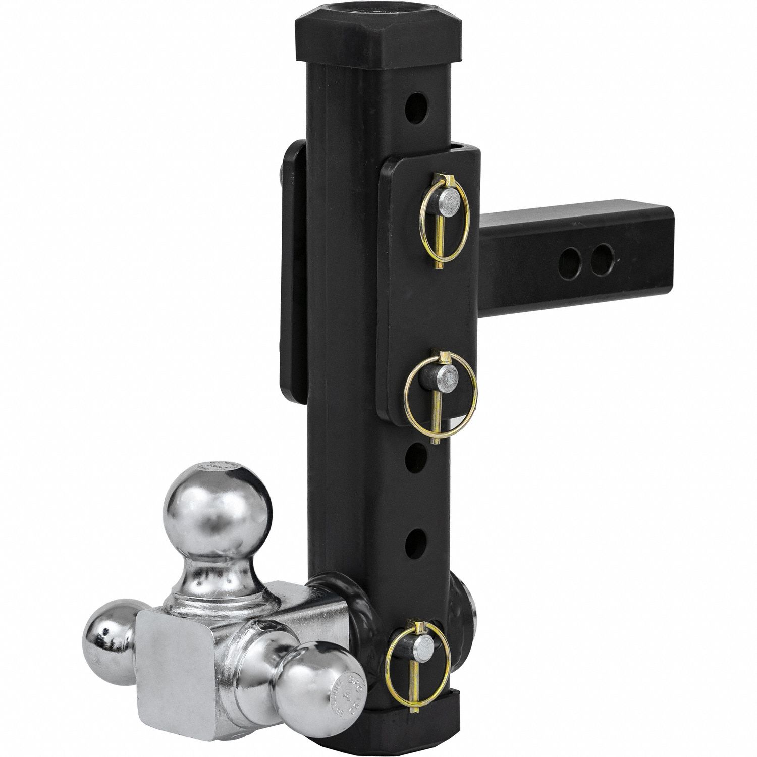 BUYERS PRODUCTS, Class 4, 2 in Compatible Ball Shank Dia, Tri Ball ...