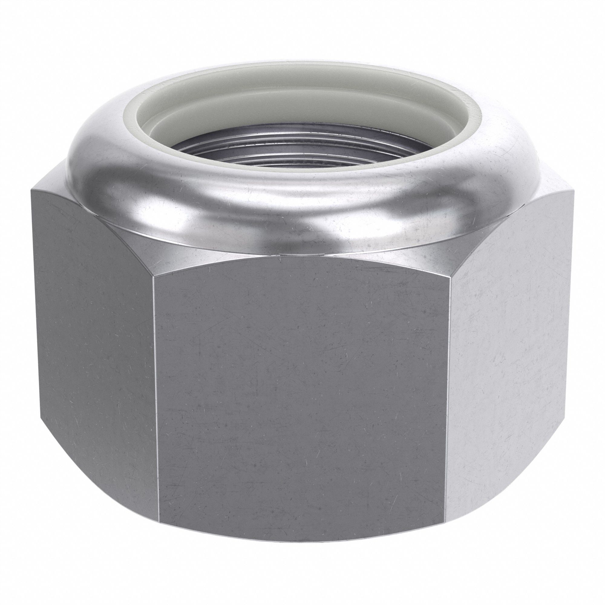 Nylon Insert, Std Hex, Hex Locknut - 182C77|B55411.101.0002 - Grainger