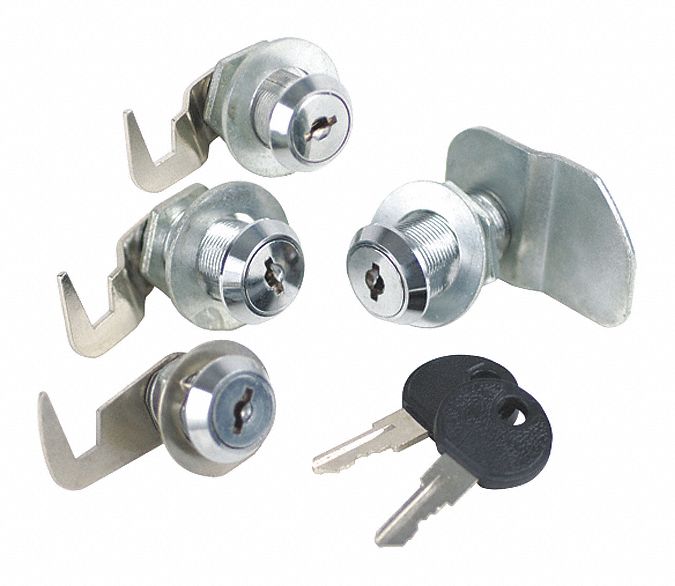 SUNEX TOOLS, Service Cart Lock Set,4 pcs. - 182M11|8013LS - Grainger