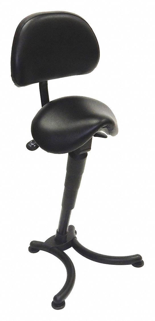 SHOPSOL, 50 in Overall Ht, 17 1/2 in Seat Wd, Sit Stand Stool - 182Y77 ...