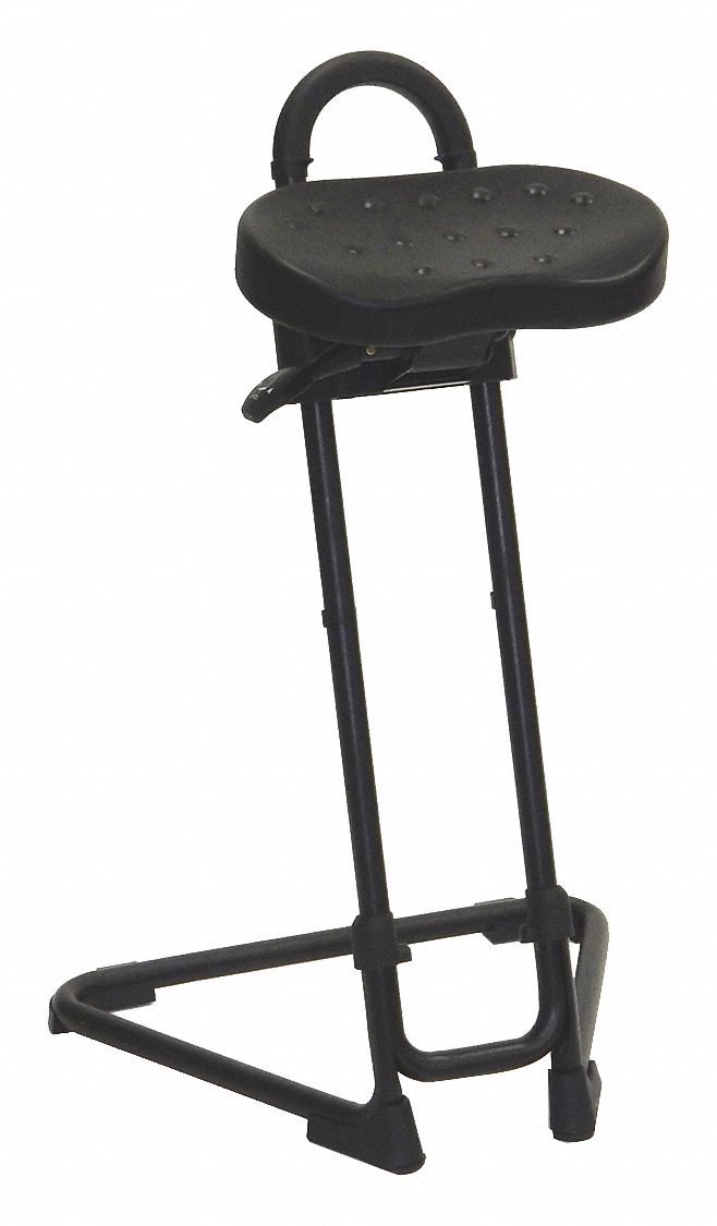 SHOPSOL, 35 1/2 in Overall Ht, Manual, Sit Stand Stool - 182Y80|1010241 ...