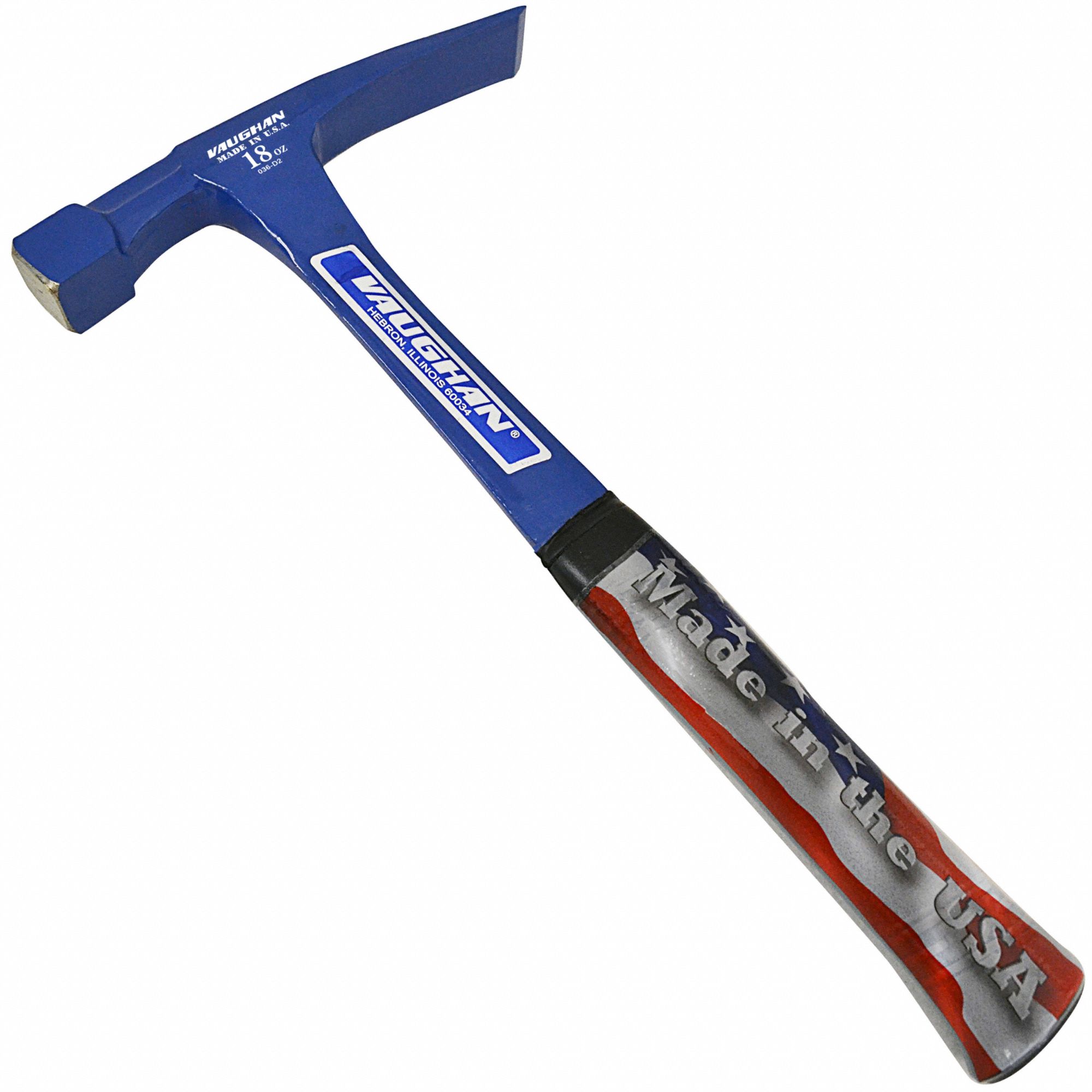 13 in Overall Lg, Steel Handle, Bricklayers Hammer - 817ZW0|ABL18 ...