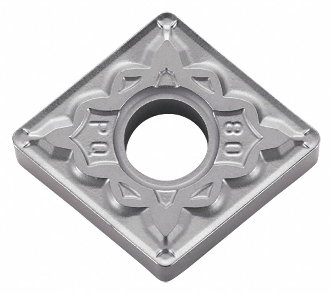 KYOCERA, Neutral, 3/16 in Thick, Diamond Turning Insert - 184YZ7 ...