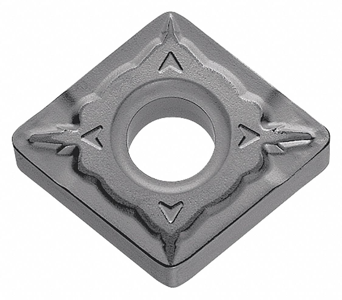 KYOCERA, Neutral, 3/16 in Thick, Diamond Turning Insert - 184YW2 ...