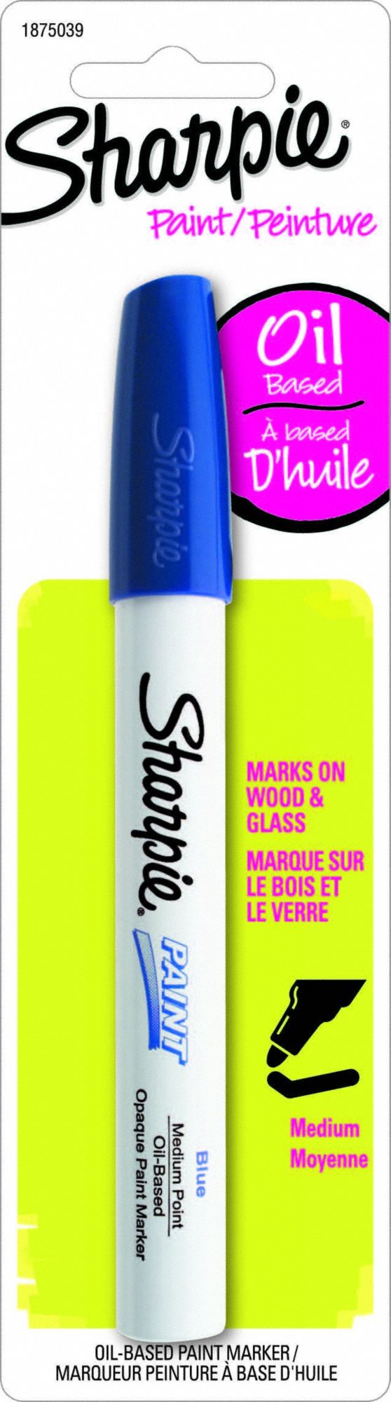 SHARPIE, Metal, Medium Tip Size, Paint Marker - 824LU9|1875039 - Grainger