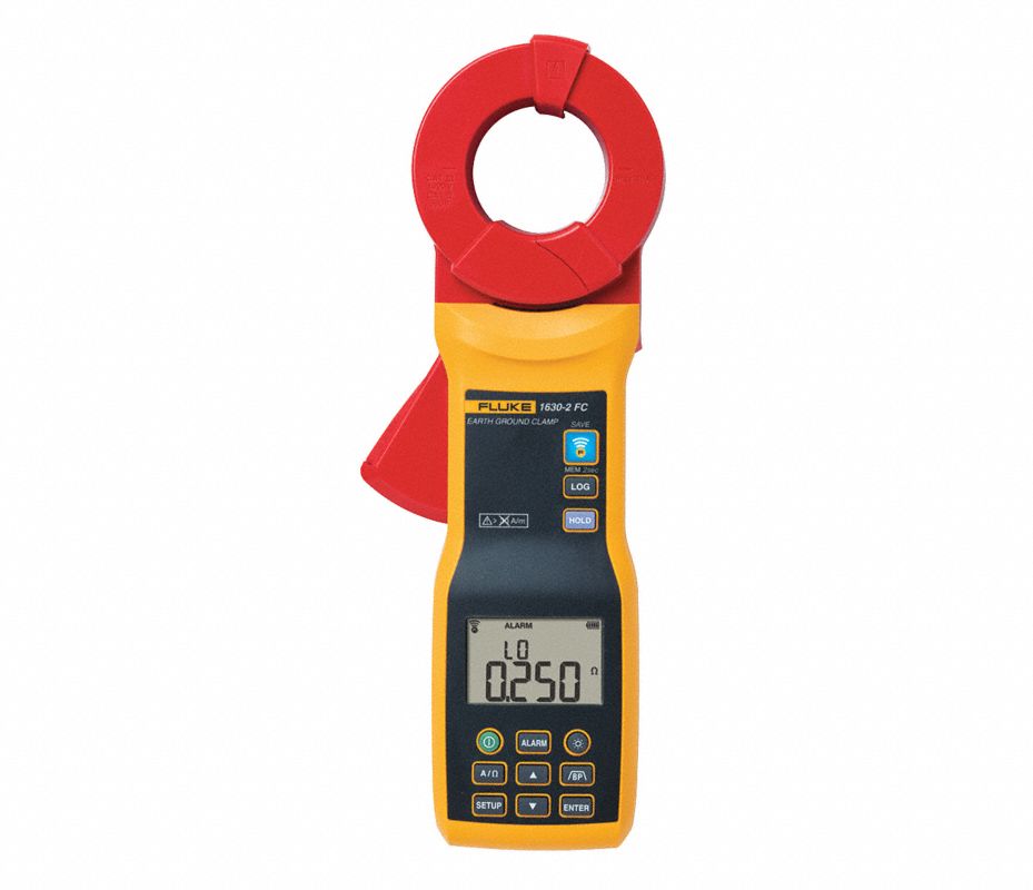 FLUKE Medidor de resistencia de tierra tipo pinza 35mm Digital LCD - 189X38 | FLUKE-1630-2 FC ...
