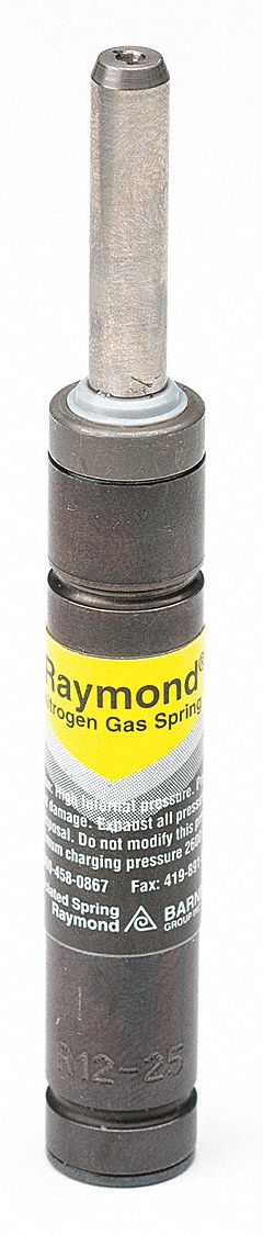 M6 Thread Size, 9 35/64 in Ext Lg, Gas Spring - 18AZ22|R19-100-YE ...