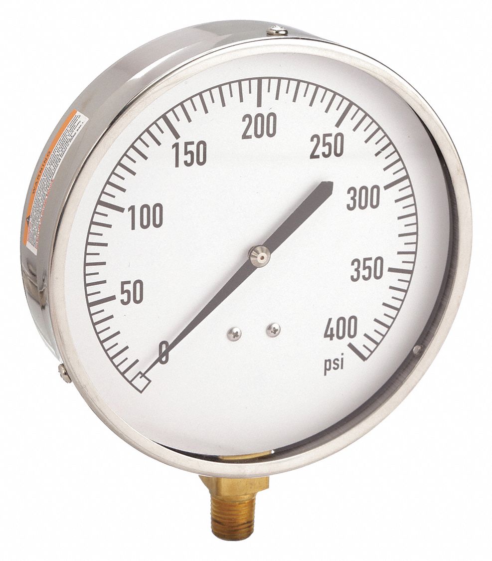 18C753, Pressure Gauge - 18C753|18C753 - Grainger