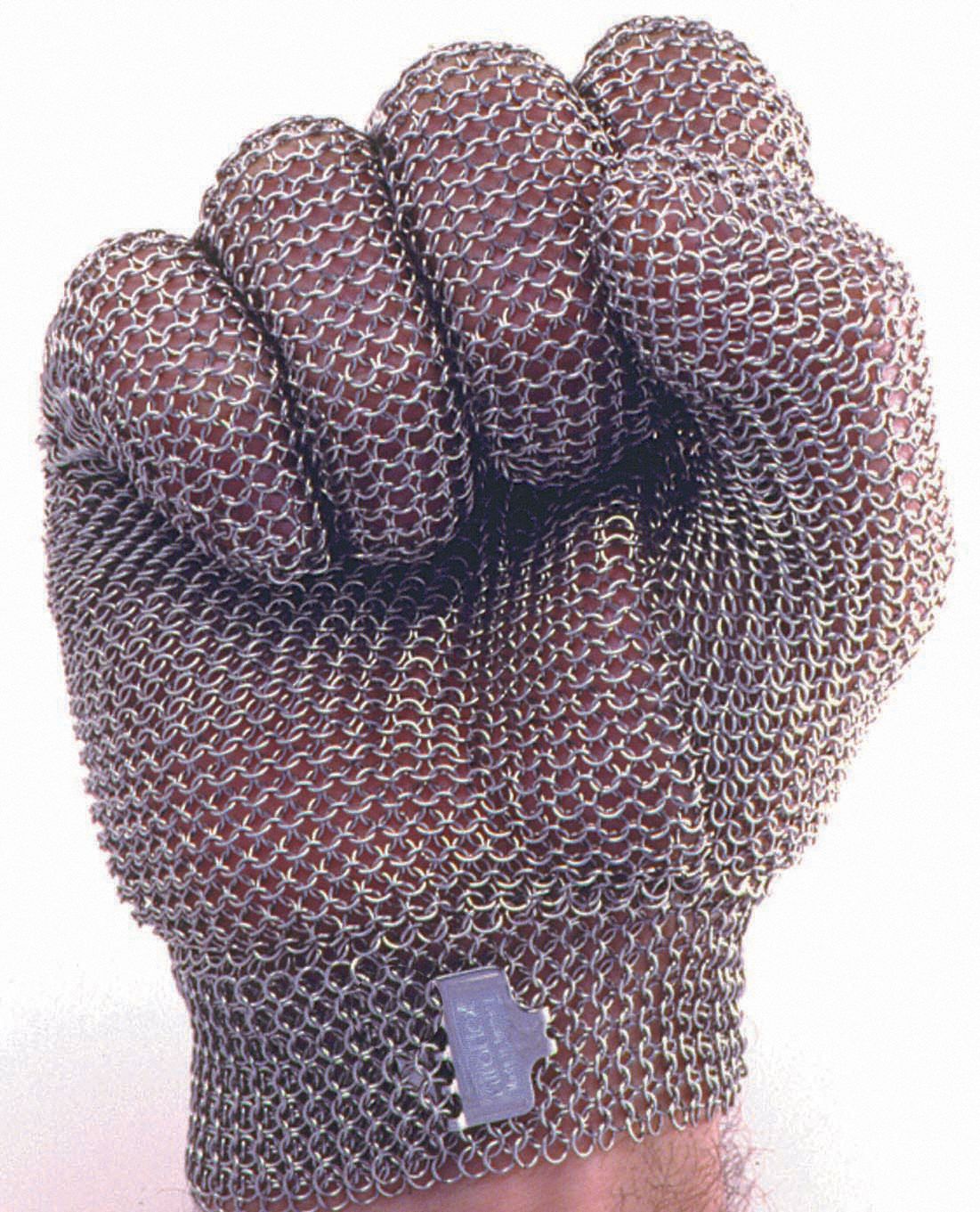 NIROFLEX USA Chainmail Cut-Resistant Glove,S/7: S, Wrist, Stainless ...
