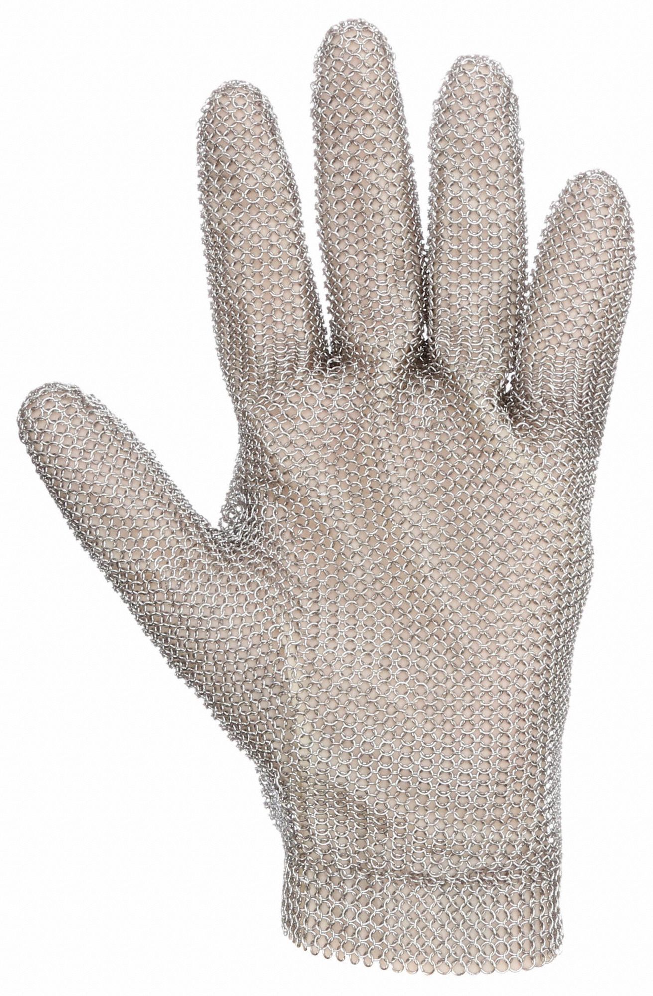 NIROFLEX USA Chainmail Cut-Resistant Glove,XL/10: XL, Wrist, Stainless ...