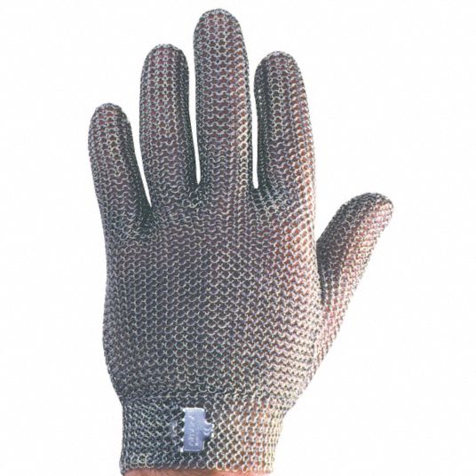 NIROFLEX USA Chainmail Cut-Resistant Glove,S/7: S, Wrist, Stainless ...