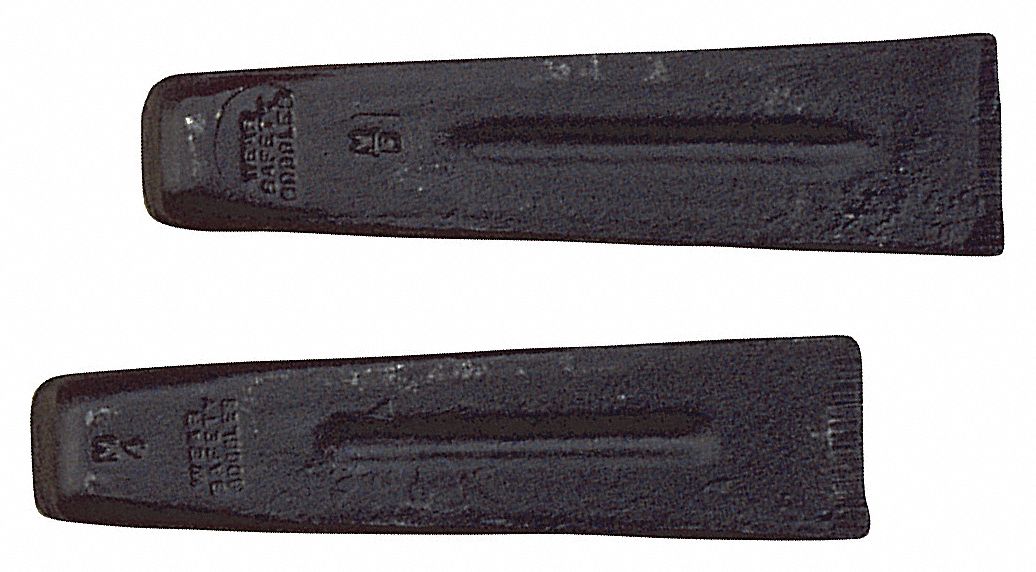 COUNCIL TOOL SPLITTING WEDGE,2 X 9-3/8 IN,FORGED - Splitting and ...