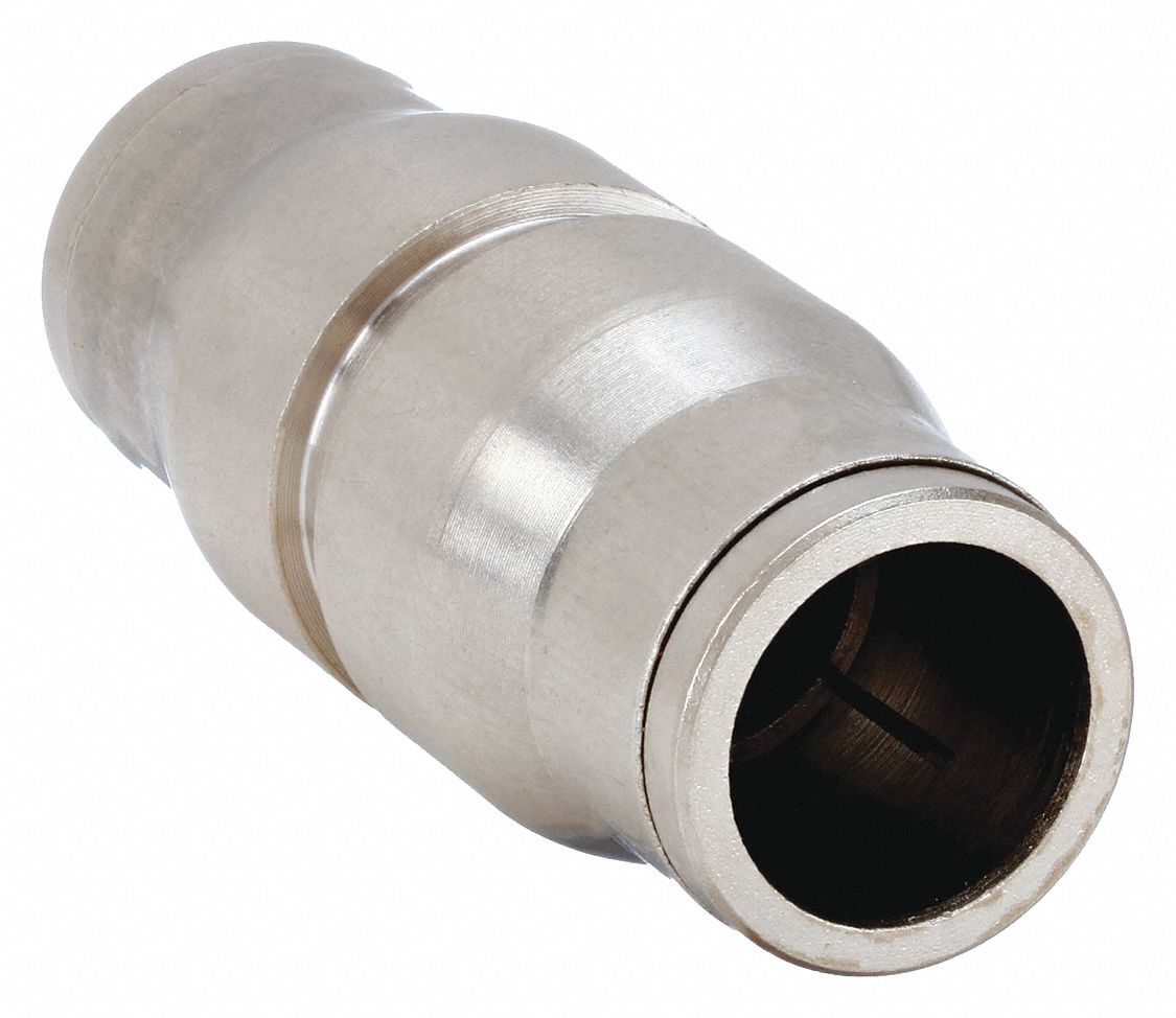 LEGRIS, 12 mm OD x 12 mm OD Size, Push-to-Connect x Push-to-Connect, Push-Fit Union Fitting ...