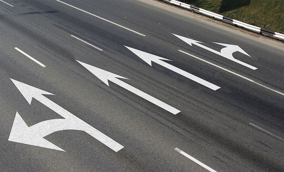 RAE Preformed Thermoplastic Pavement Markings: Straight Arrow, White, 9 ...